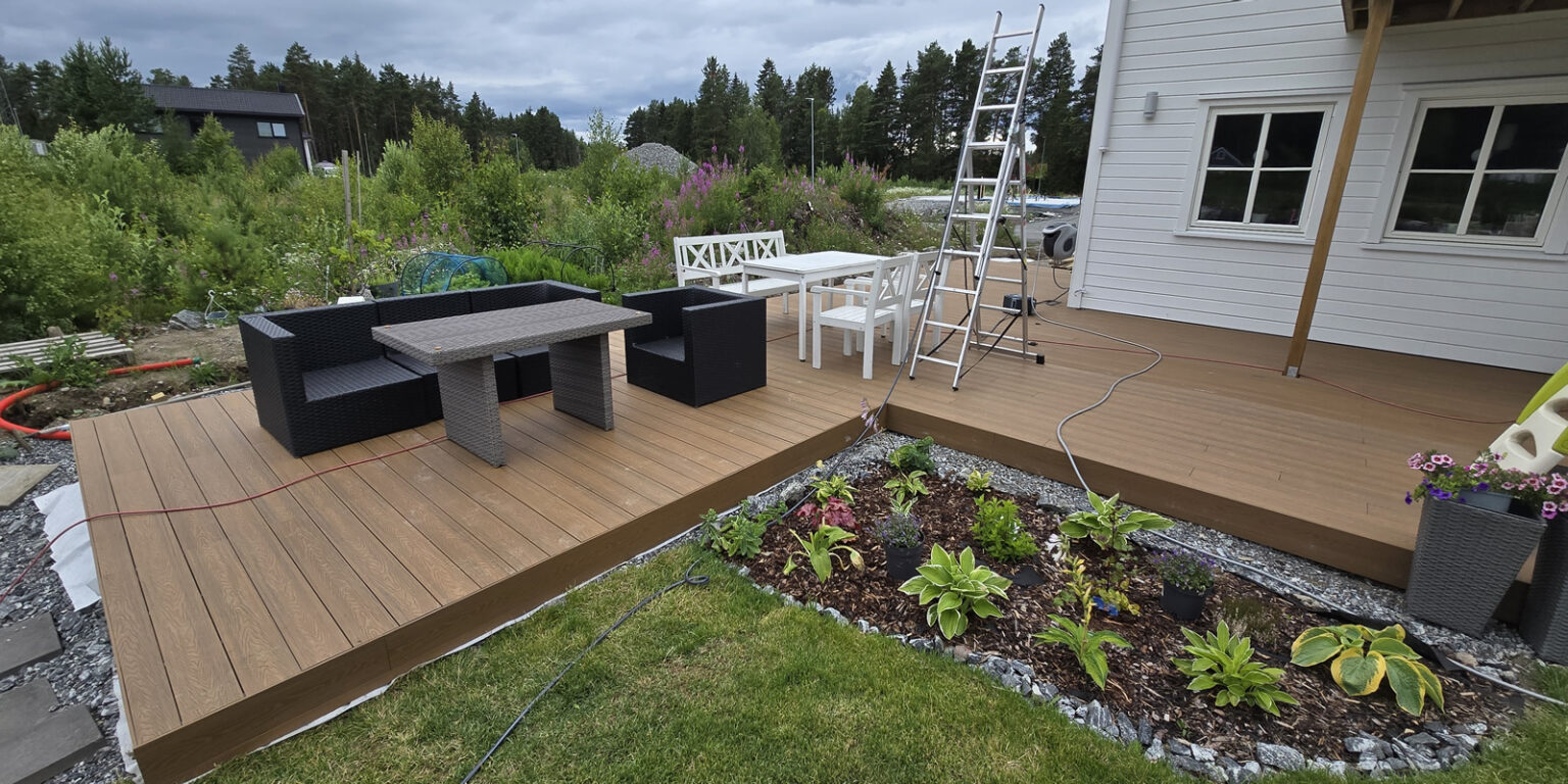 Kompositt Terrassegulv Seljord - TerrasseGutta